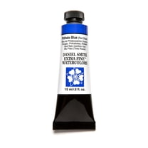 Daniel Smith Extra Fine Watercolor, 15 ml, Phthalo Blue (Green Shade ...