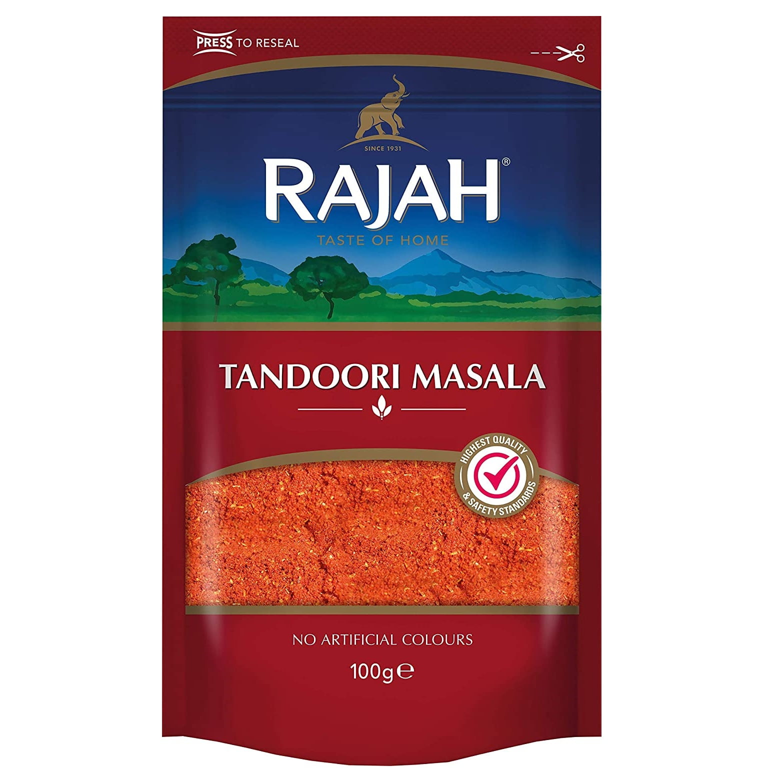 Rajah Tandoori Masala 100g (Pack of 2) - Walmart.com