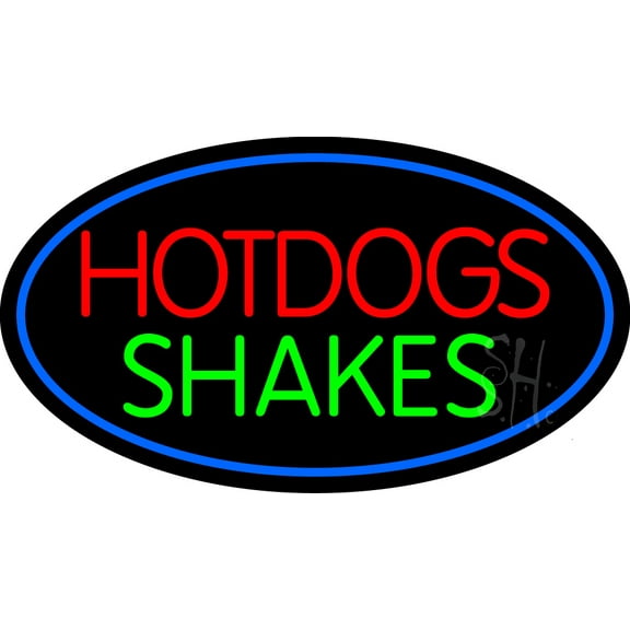 Try Our Hamburgers LED Neon Sign 15 x 19 - inches, Clear Edge Cut ...