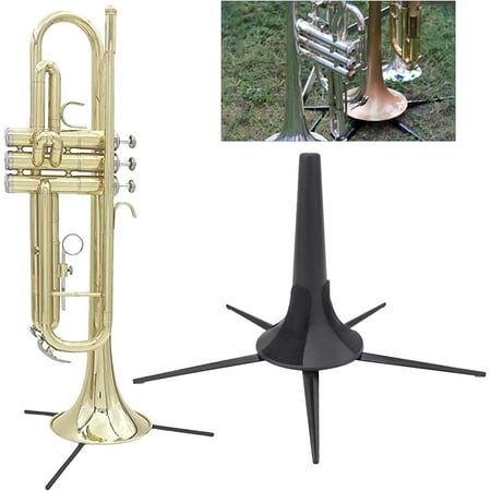 5 Legs Trumpet Stand, Trumpet Holder ABS + Zinc Alloy Trumpet Holder ...