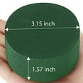 Floral Foam Block,Casewin 12Pcs Round Flower Sponge Green for Flowers ...
