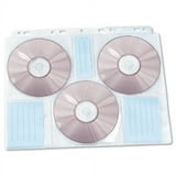 Two-Sided Cd/dvd Pages For Three-Ring Binder, 10/pack | Bundle of 2 ...