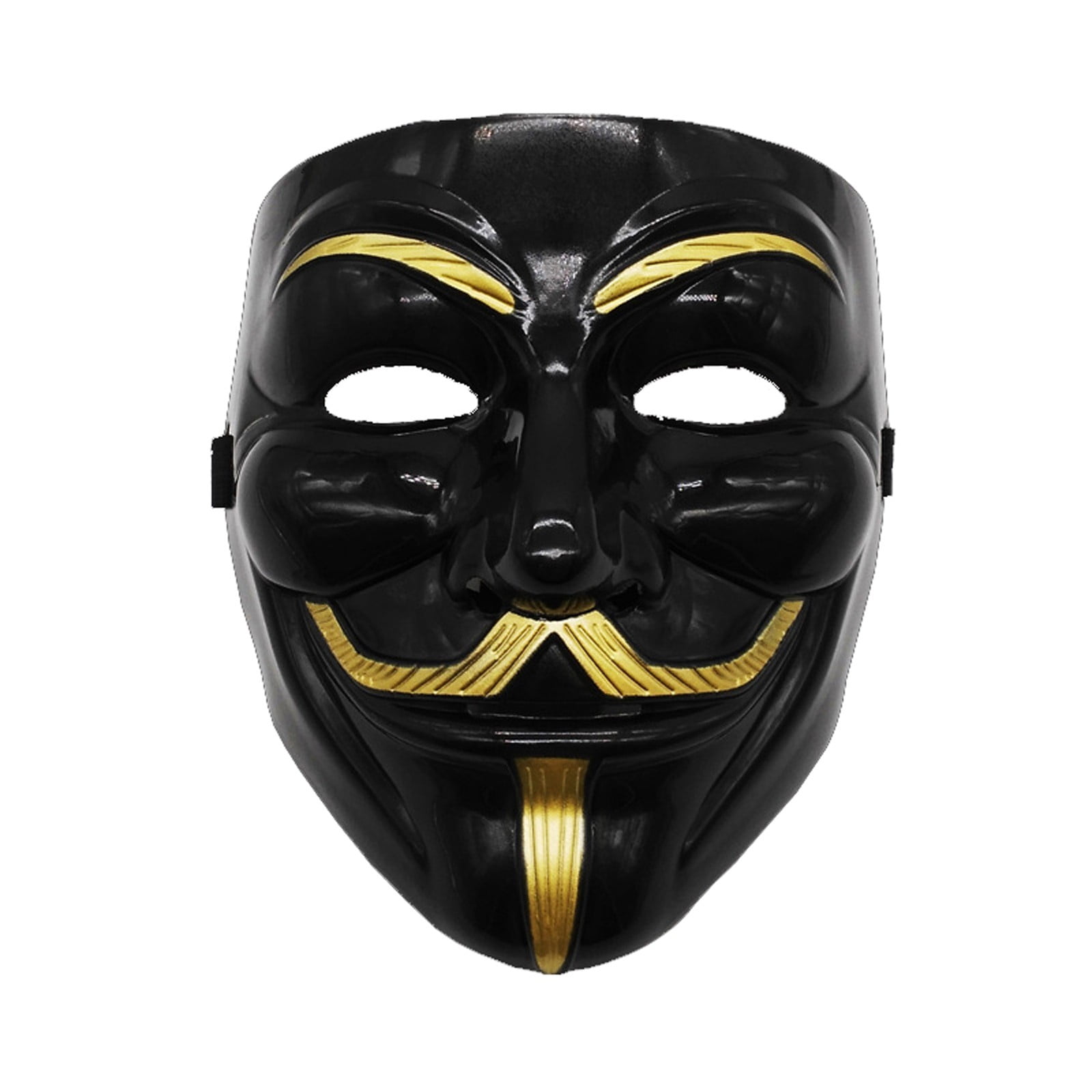 Hackers Mask White V For Vendetta Halloween Face Mask Costume Cosplay ...