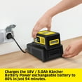 Karcher Fast Battery Recharger 18V, charger Karcher Battery Power ...