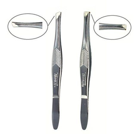 Professional Slant amp; Square Tip Tweezers. 2-Set. | Walmart Canada