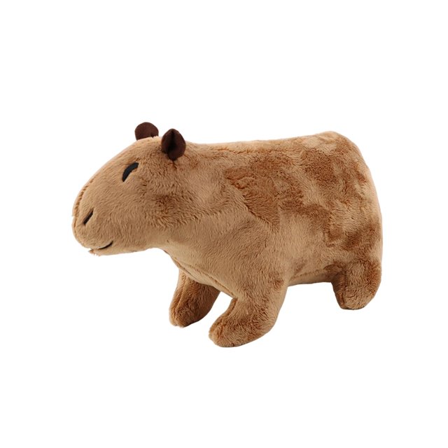 Capybara Plush Stuffed Animal Huggable Wildlife Animals Simulation Cuddly Snuggling Capybara ...