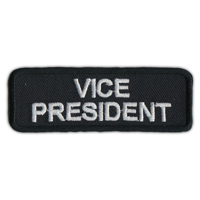 Motorcycle Biker Jacket/Vest Patch - Vice President - Rank, Position ...