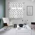 Cartoon Aircraft Kitchen Curtains Set for Windows, Blue Cloud Yellow ...