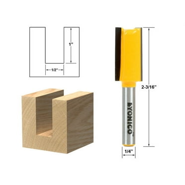 Stalwart Router Bit Set, 24 Piece Kit With Shank And Wood Storage Case ...