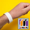 600 Paper WristBand Synthetic Paper Assorted Color Identity Bands Entry ...