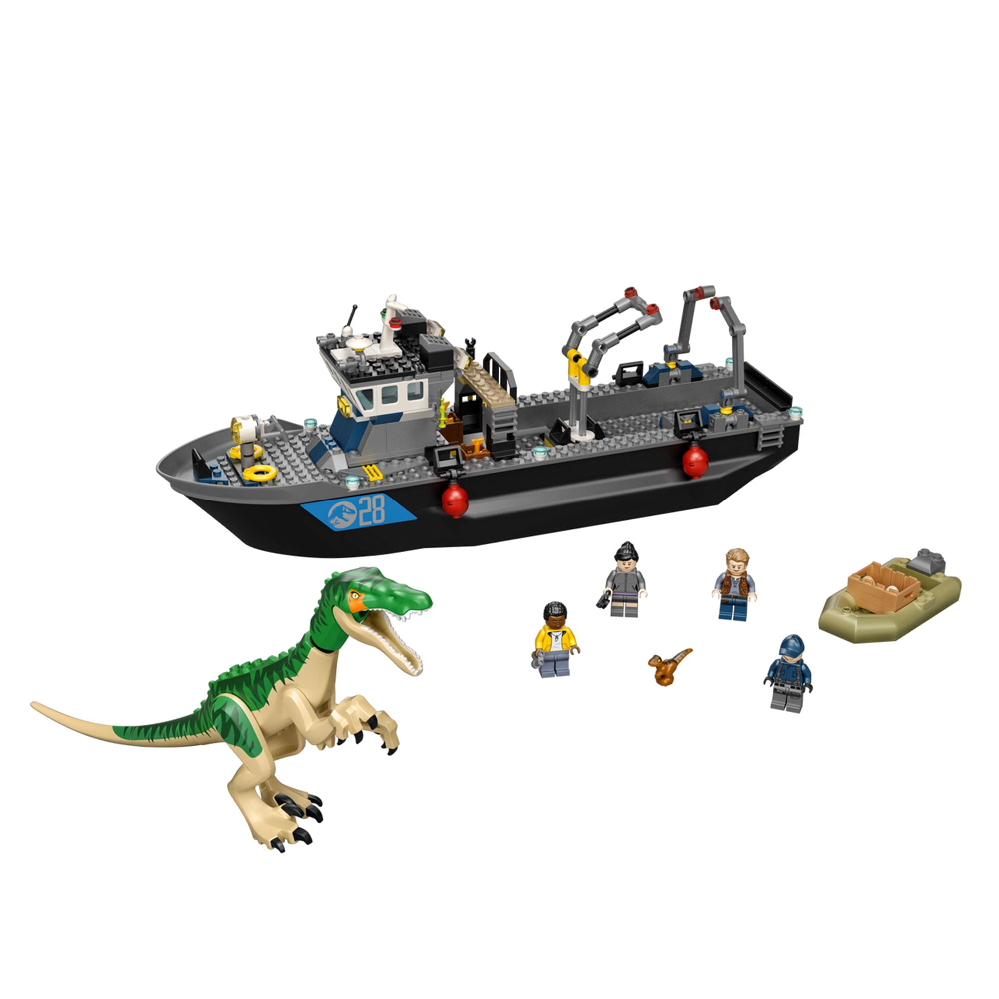 Click here for Lego Jurassic World Baryonyx Dinosaur Boat Escape... prices