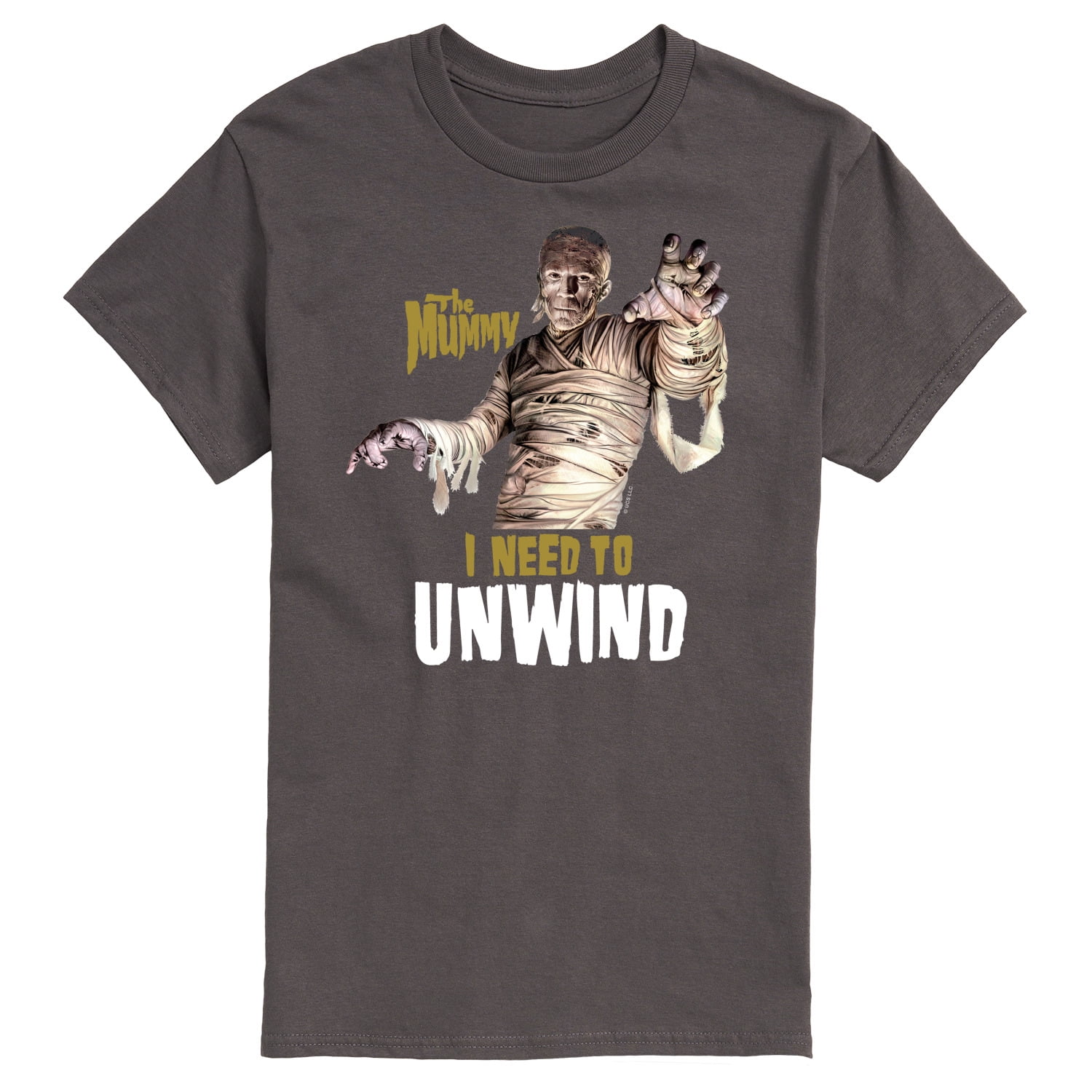 Classic Monsters - The Mummy - I Need to Unwind - Men's Short Sleeve ...