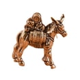 Dualoai Brass Figurine Desktop Art Decor Collectible Lifelike Miniature ...