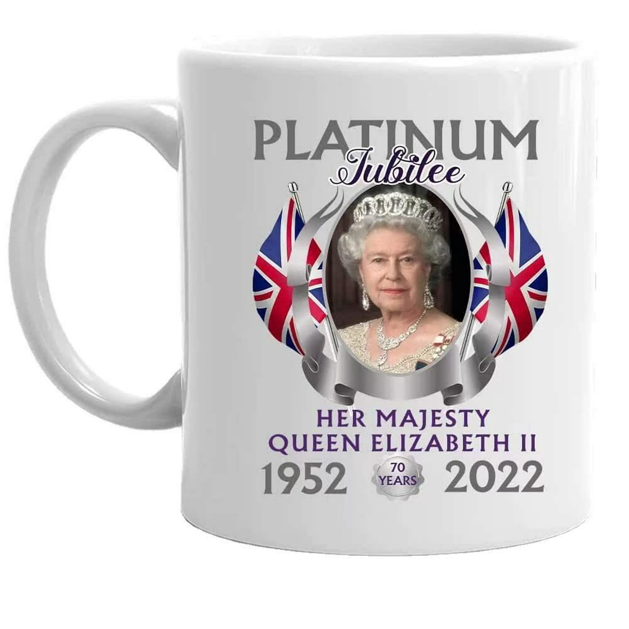 Click here for Luniquz Queen Elizabeth Ii Mug Ceramic Mug 8.1x8.1... prices