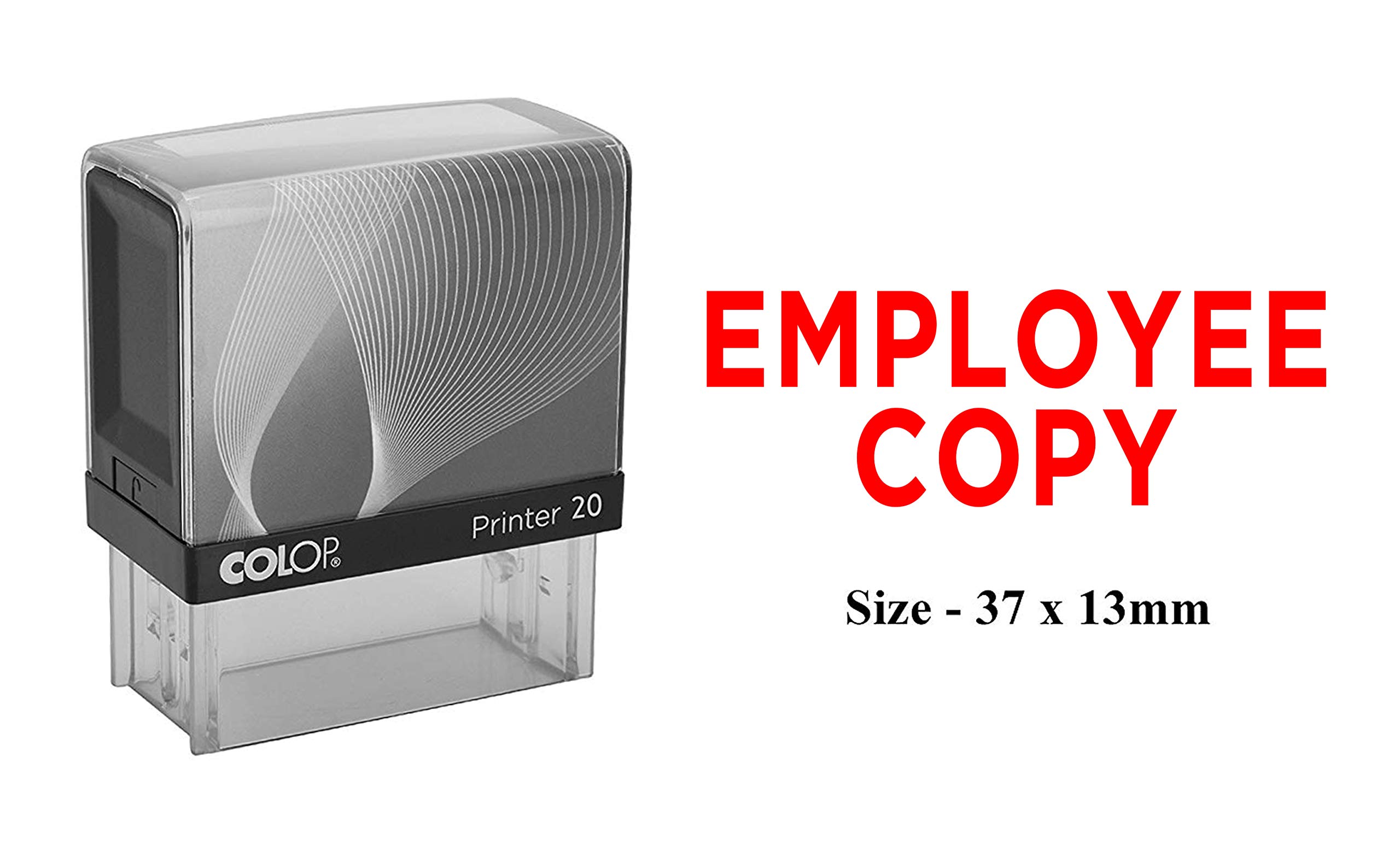 PrintValue Employee Copy' -Self Inking Rubber Stamp Custom Colop Office ...