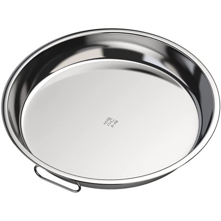 10 Inch Stainless Steel Grill Griddle Pizza Cake Baking Tray ...