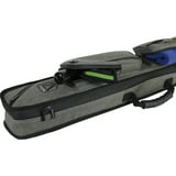 Vaula by Longoni Titan Billiard Pool Cue Soft Case, 2x4 Design, Grey ...