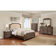 Myco Furniture Shevonne Mirror - Cherry Brown - Walmart.com