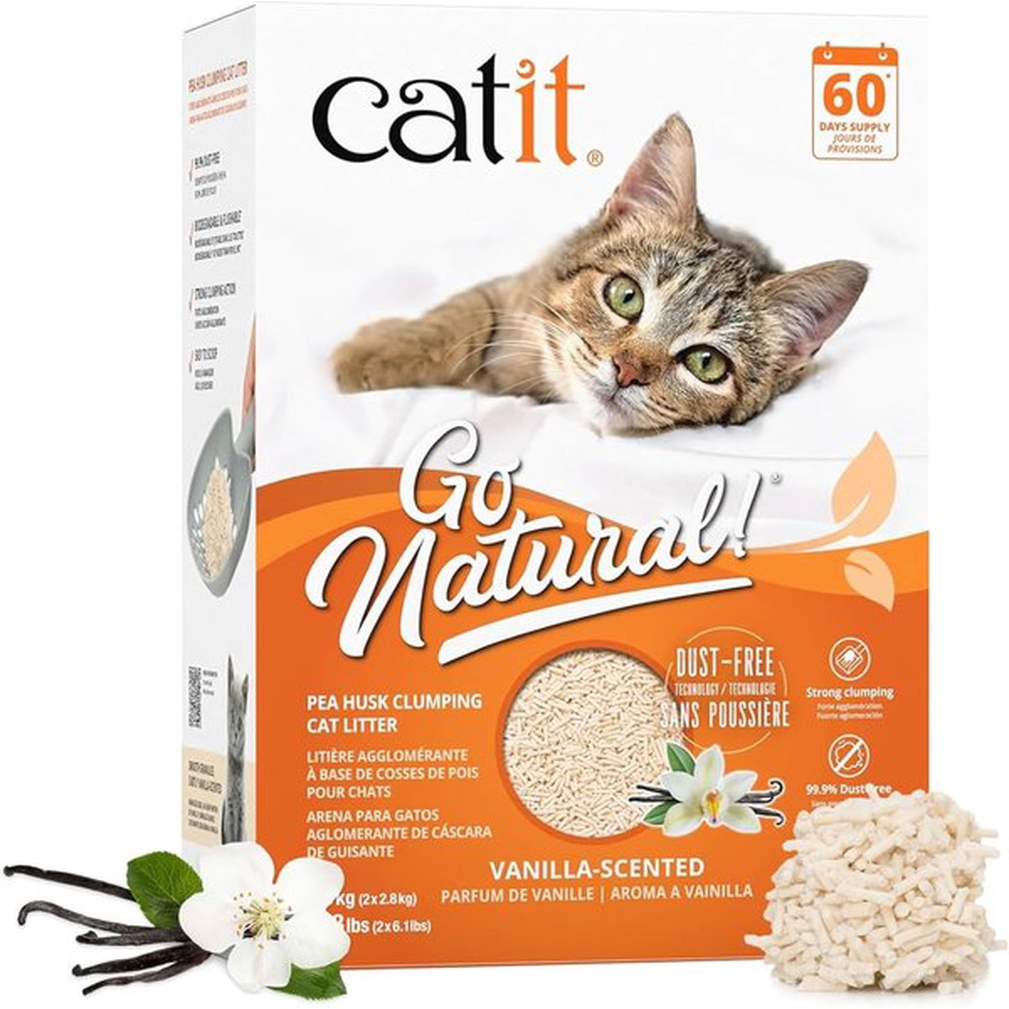 Click here for Pet Nutrition Catit Go Natural! Pea Husk Clumping... prices