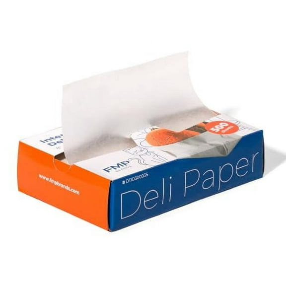 [500 Pack] 10 x 10.75" Wax Paper Sheets for Food, Interfolded Precut ...