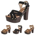 2026 Women's High Heeled Sandals With Fashionable Strap Fish Mouth ...