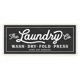 The Stupell Home Decor Collection Vintage Laundry Sign Cursive Wall Plaque Art - Walmart.com