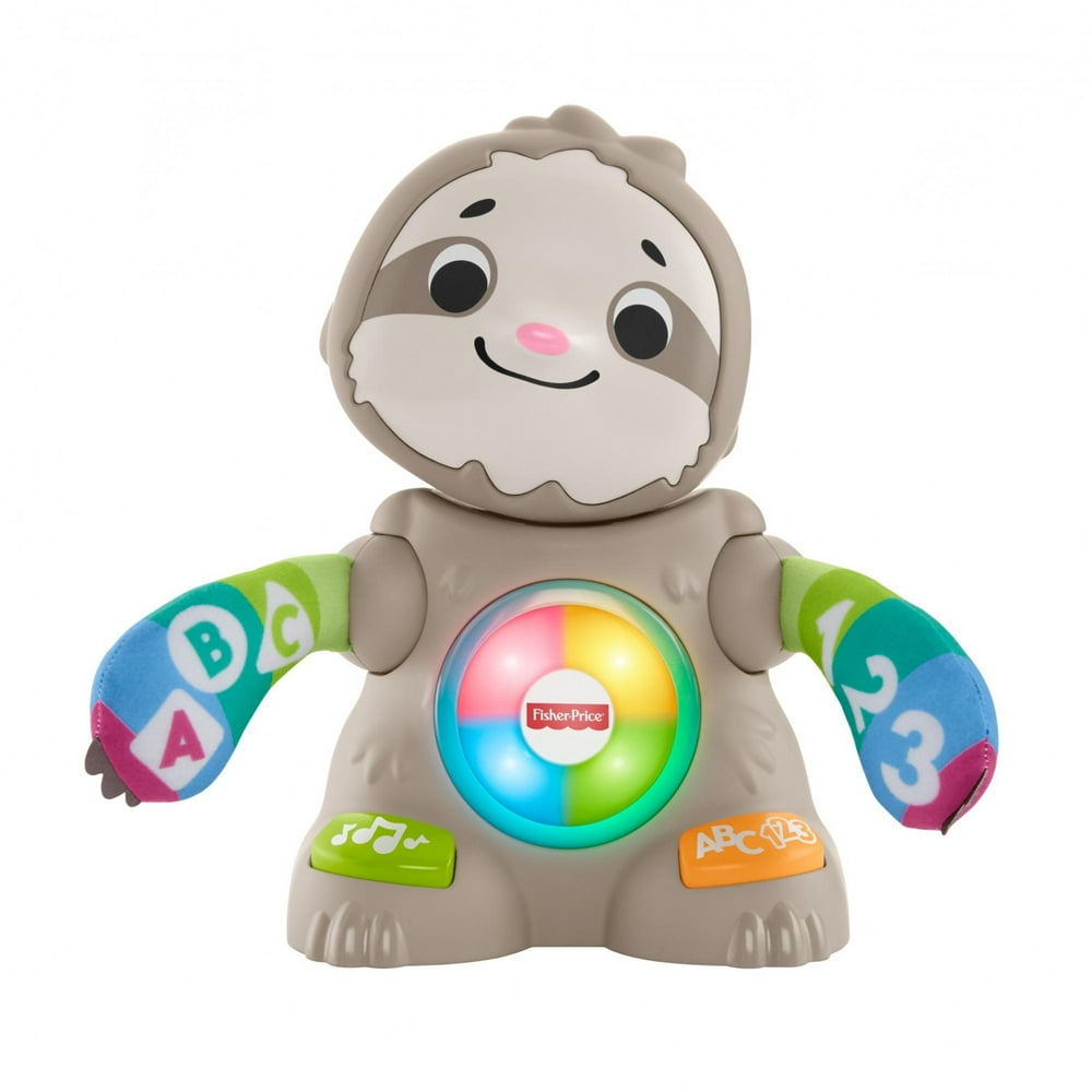 Award Winning Fisher-Price Linkimals Smooth Moves Sloth, Baby Toy With ...
