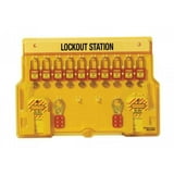 Master Lock Safety Series Lockout Stations with Key Registration Card ...