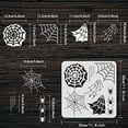 Spiderweb Stencil Reusable Spiderweb and Spider Stencil Spider Drawing ...