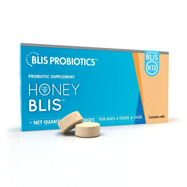 Pastillas para la garganta BLIS HoneyBLIS con probióticos de miel de ...