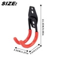 Garage Storage Hooks Heavy Duty Wall Mount Tool Hangers With Anti Slip ...