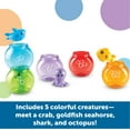 Learning Resources Peekaboo Fishbowl Friends -10 Pieces, Learning Toys ...