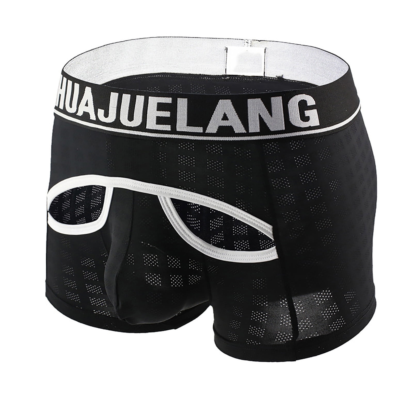 JNGSA Boxers for Men Men's Underwear Boxer Shorts Breathable Comfort ...