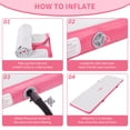 Studyset Inflatable Air Gymnastics Mat, Tumble Track Mats, 10ft/13ft ...
