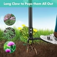 YeYeBest Weed Puller Tool Stand Up Heavy Duty, 63" Long Handle Stand Up ...