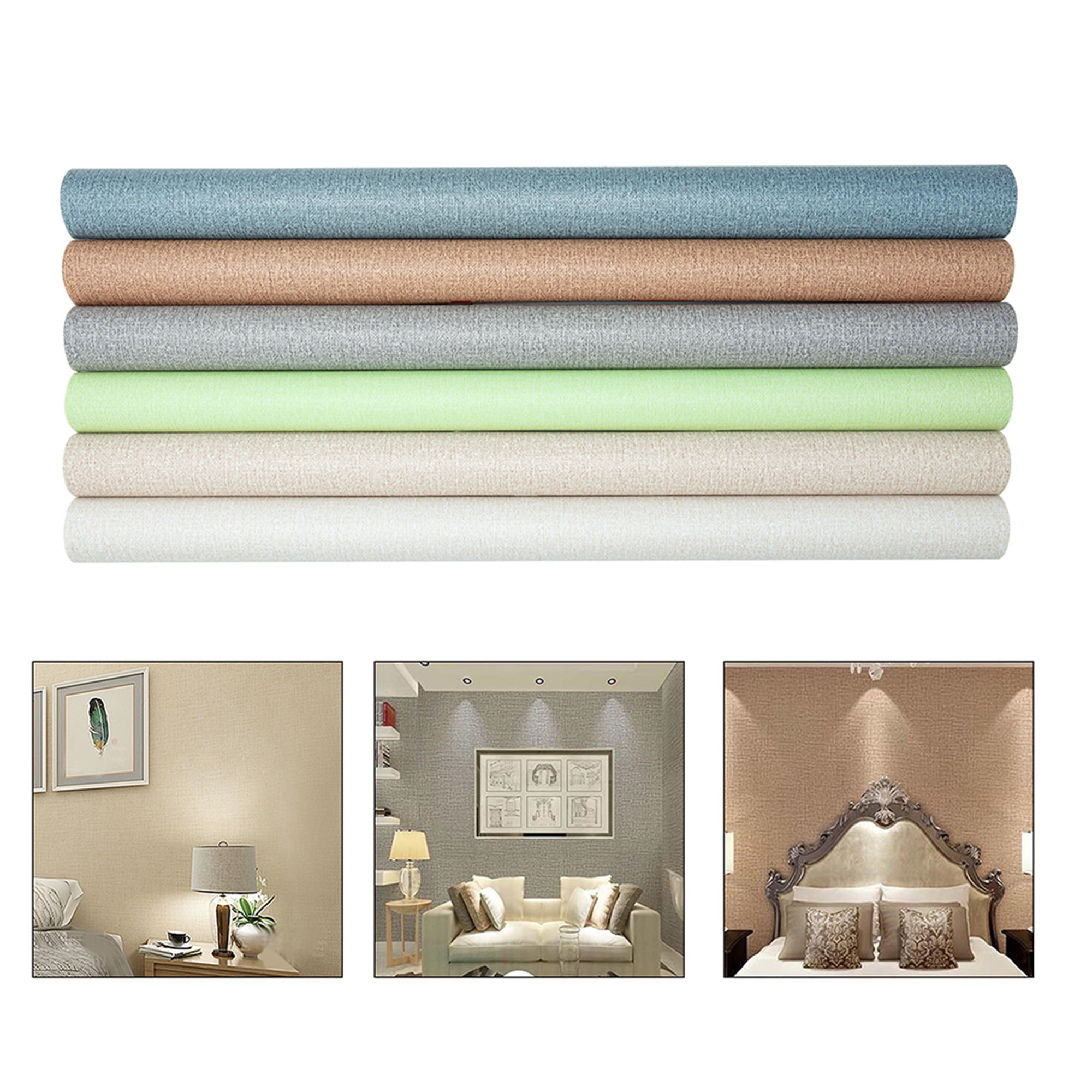 Waterproof Wall Paper PVC Self-Adhesive Peel and Stick DIY Wallpaper ...