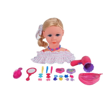Dream Collection 14" Baby Doll Maggie with Teddy - Walmart.com