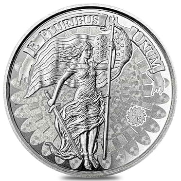 1 oz Aztec Yin Yang Silver Round .999 Fine - Walmart.com