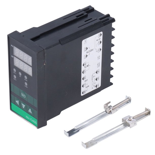 Temperature Controller, Accurate 0-400 Degrees Celsius Thermostat For ...