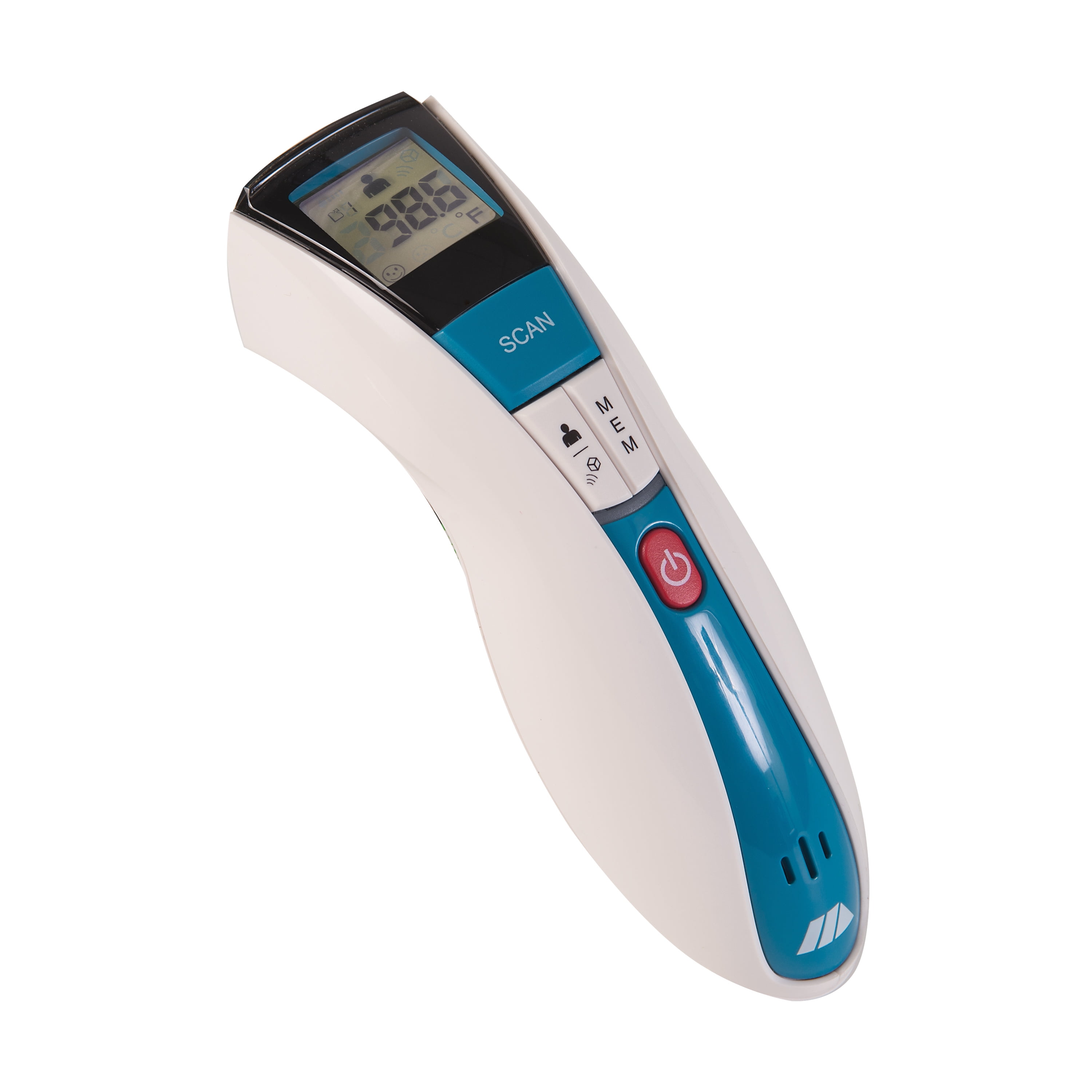 MABIS RediScan Infrared Thermometer w/Digital Readout, White/Blue, 50F ...