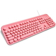 7" Micro USB Keyboard Folio- Pink - Walmart.com