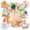 35pcs-50pcs Cute Bear Stickers Cartoon Fruit Stickers Deco Food ...