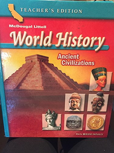 Pre-Owned McDougal Littell World History California: Core Text Grade 6 ...