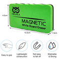 OWLKELA Magnetic Whiteboard Eraser, Dry Erase Easy Cleaner, 4 Pack Felt Bottom - Walmart.com