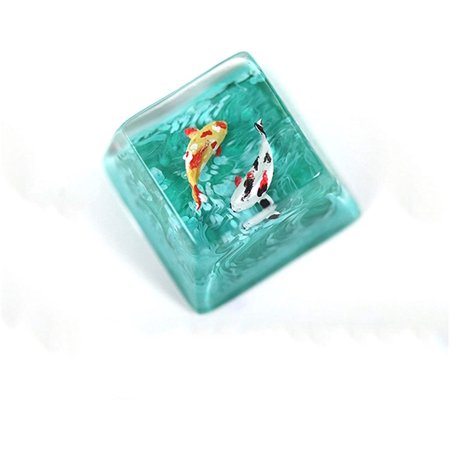 Design Resin Keycaps Switch Mechanical Gaming Keyboard Colorful Profile ...