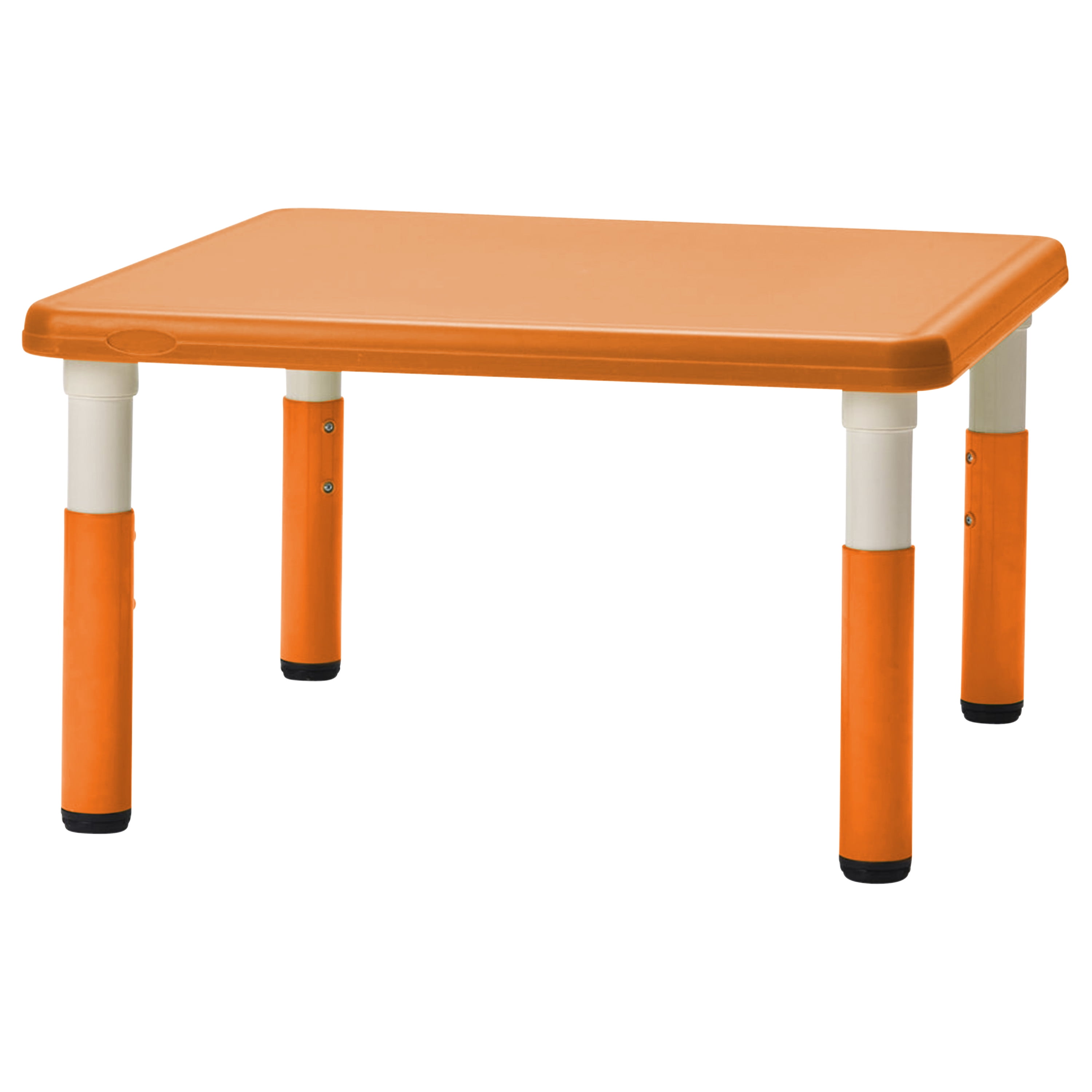 32in Square Resin Table - Orange - Walmart.com