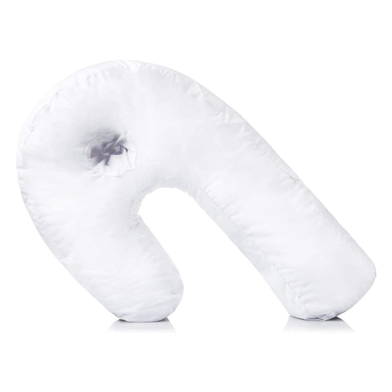 U-shape Side Sleeper Pro Neck Back Pillow Holds Your Neck Spine During ...