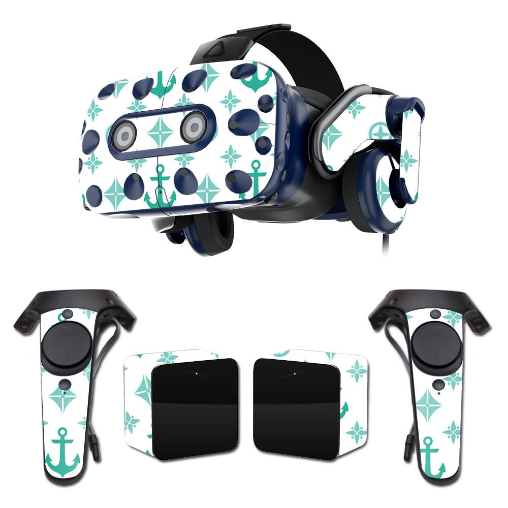 Skin Decal Wrap Compatible With HTC VIVE Pro VR Headset Sticker Design ...