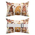 Autumn Pumpkin Gnomes Outdoor Pillow for Chaise Lounge Chair,Head ...