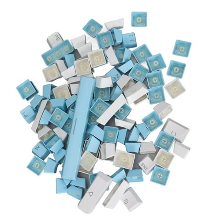 Translucent Keycap,Keycap Computer Universal Wear Pink Keycaps Backlit ...